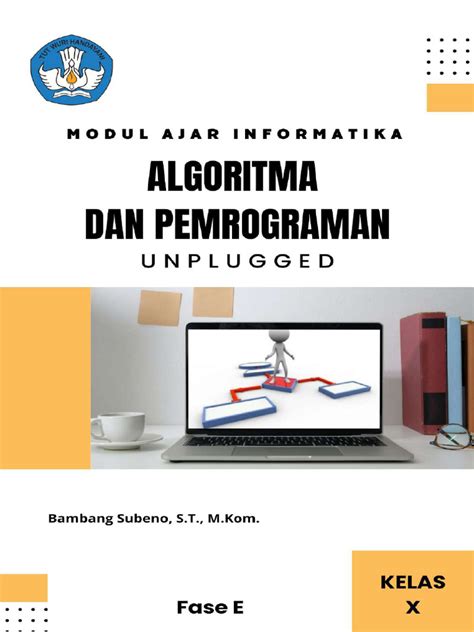 modul ajar informatika membaca dan menulis algoritma fase e pdf
