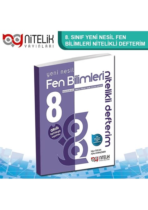 Nitelik S N F Fen Bilimleri Nitelikli Defterim Fiyatlar Ve
