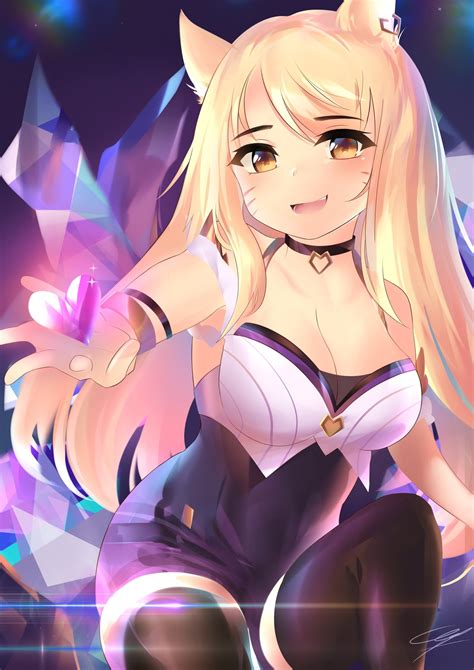 K Da Ahri Wallpapers Fan Arts League Of Legends Lol Stats