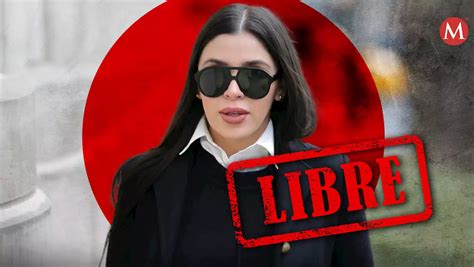 Emma Coronel esposa y operadora de El Chapo Guzmán sale de prisión