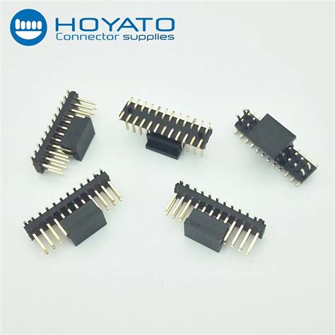 1 27mm 2 0mm 2 54mm Pitch SMT Male Pin Box Header 6 8 10 12 14 16 18 20