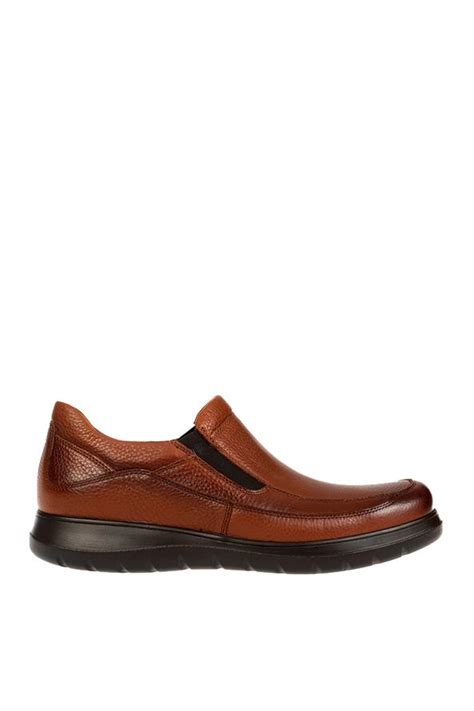 Dr Flexer 815402 HAKİKİ DERİ ERKEK COMFORT AYAKKABI TABA