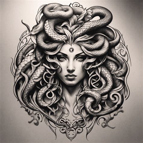 Tatuagem de Medusa Descobrindo o seu Significado e Inspirações
