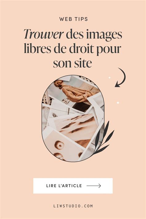 Où trouver des images libres de droit pour son site internet Liw studio