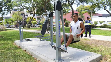 Municipalidad De La Victoria Instala Mini Gimnasios En Ocho Parques Del
