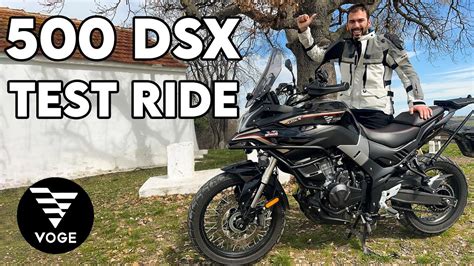 Voge 500 DSX Test Ride σε Άσφαλτο και Χώμα YouTube