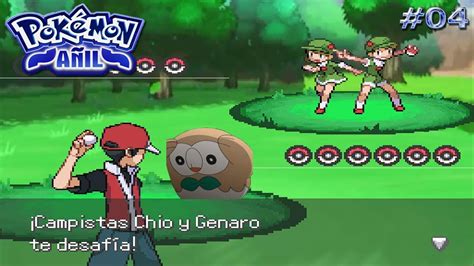 Pokemon Añil 4 Combate doble CUIDAO YouTube