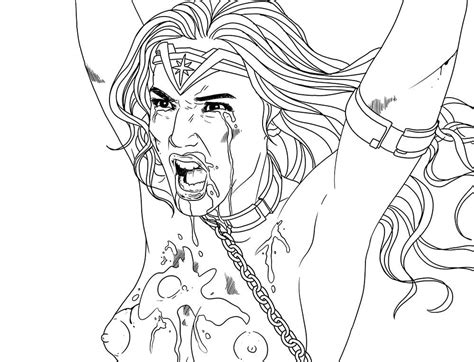 Wonder Woman Sex Slave Tittydispenser Dc Comics Rrule34
