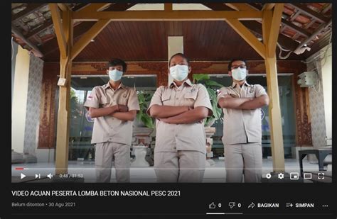 VIDEO ACUAN LOMBA BETON NASIONAL 2021 HMJ Teknik Sipil