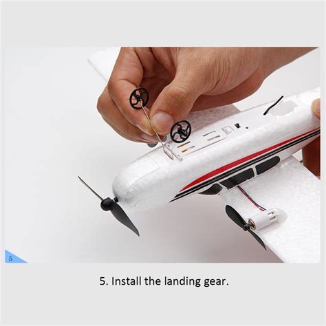 Cessna 182 FX801 310mm Wingspan Remote Control DIY RC Airplane Aircraft