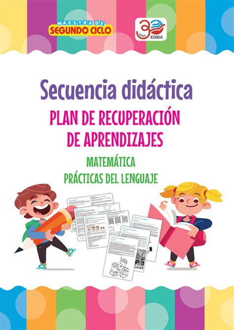 SECUENCIA DIDÁCTICA PLAN DE RECUPERACIÓN DE APRENDIZAJES SEGUNDO CICLO