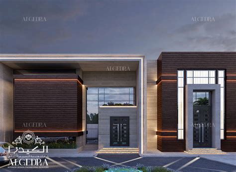 Modern Villa Gate Design Modern Villa Exterior Design In Kuwait
