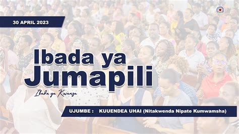 KKKT USHARIKA WA KIJITONYAMA IBADA YA JUMAPILI 30 APRIL 2023 YouTube