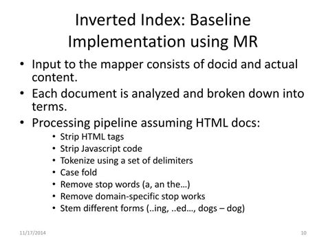 ppt inverted indexing for text retrieval powerpoint presentation free download id 6723610