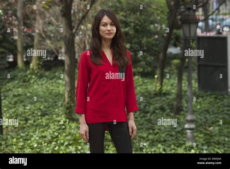 Madrid Spain Th Mar Actress Olga Kurylenko Attends A