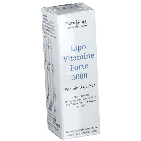 NatuGena Lipo Vitamine Forte 5000 20 Ml Shop Apotheke