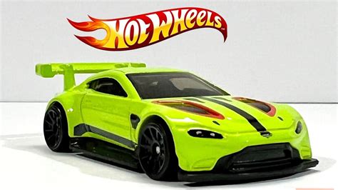 Hot Wheels 2022 P Q Case Aston Martin Vantage GTE YouTube