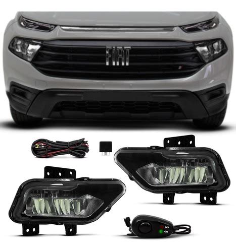 Kit Farol Milha Neblina De Led Fiat Toro Endurance Frete Gr Tis