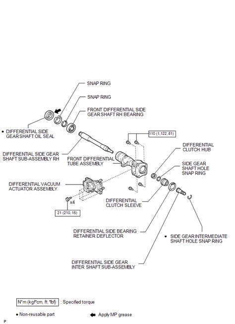 Toyota Tacoma 2015 2018 Service Manual Components Front