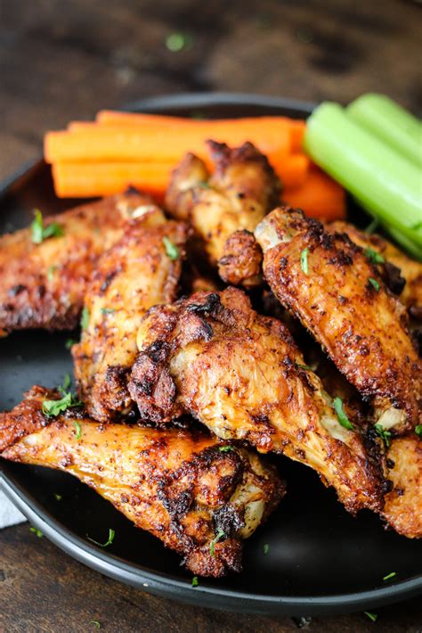 Air Fryer Chicken Wings Super Crispy Easy Domestic Superhero