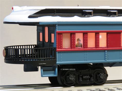 LIONEL POLAR EXPRESS OBSERVATION TRAIN CAR O GAUGE Coach 6 84328 O