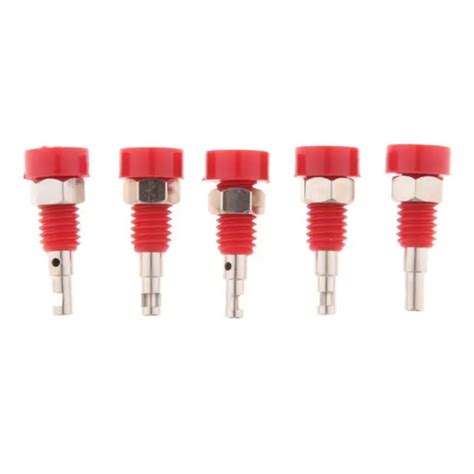 5 PIÈCES 2 mm prise banane connecteur prise poteau montage haut parleur