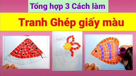 Nh Ng M Nh Gh P Th V C Ch T O Tranh Gh P T C C M Nh Gi Y M U