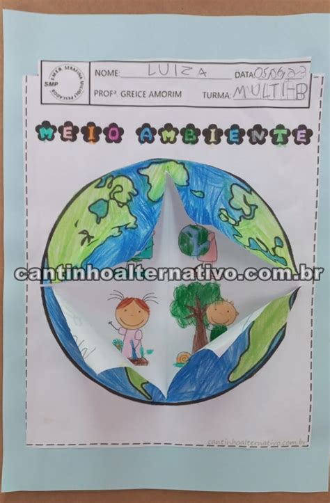 Atividade Interativa Sobre O Meio Ambiente Ed Infantil Cantinho