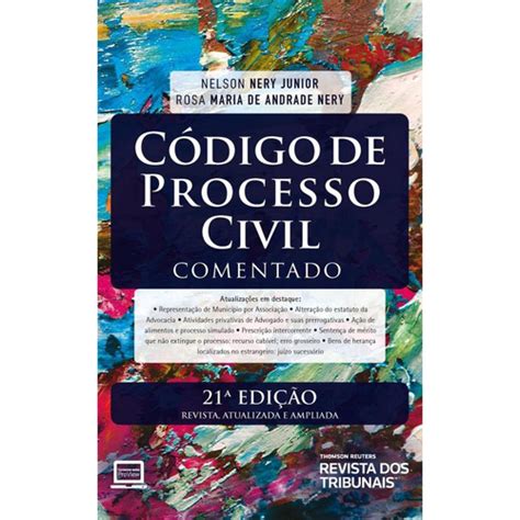 C Digo De Processo Civil Comentado Edi O Submarino