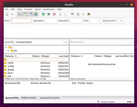 How To Install Filezilla Client On Ubuntu Linux Geek Rewind