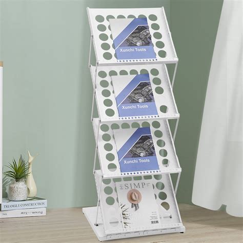Rebrilliant Marivic Metal Free Standing Magazine Rack Wayfair