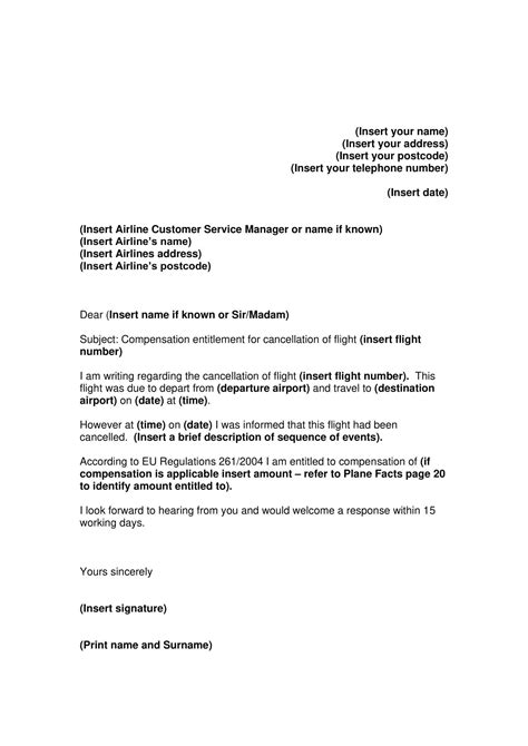 Free Printable Complaint Letter Templates Word Pdf School Formal