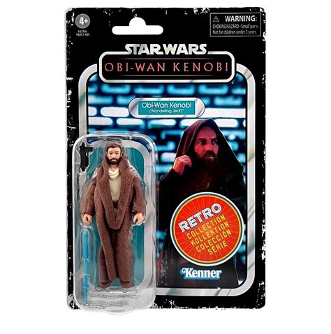 MISB Star Wars Obi Wan Kenobi Wandering Jedi 3 75 Retro TVC The
