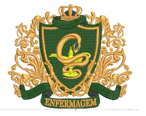 Enfermagem Brasão Desenhos de enfermagem