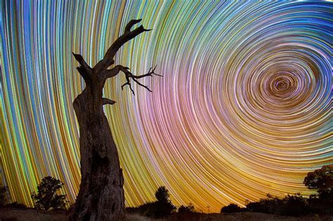 Stunning Long Exposure Shots Of Australian Star Trails Star Trails