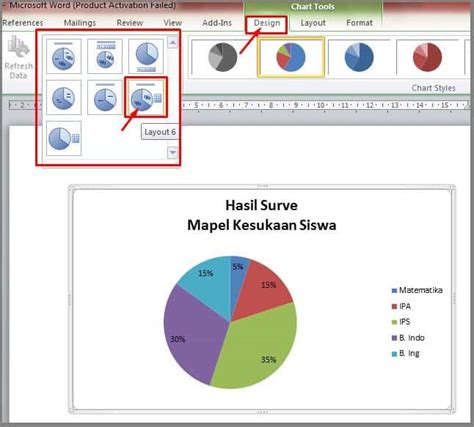 Panduan Lengkap Cara Membuat Diagram Lingkaran Di Word Dan Excel