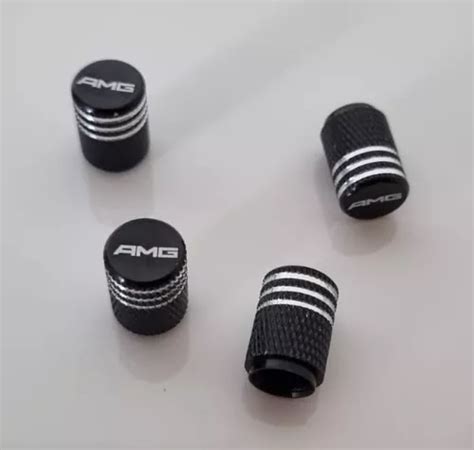 Tapon Valvula De Rin Mercedes Benz Amg Negro Aluminio Meses Sin Intereses