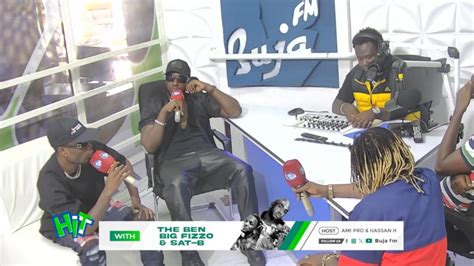 Big Fizzo Na Sat B Bahuriye Muri Studio Ubwambere Na The Ben Youtube