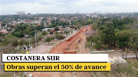 Obras De La Costanera Sur Superan El 50 De Avance YouTube