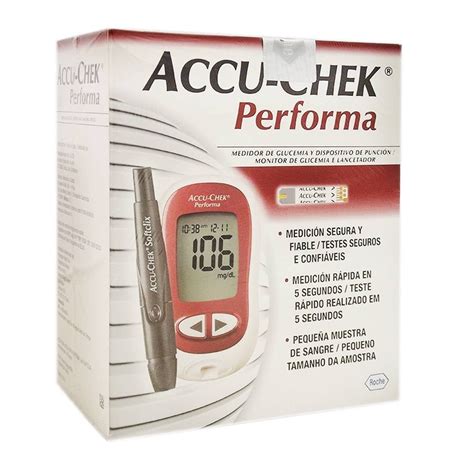 Gluc Metro Accu Chek Performa Medidor Y Pzas Walmart
