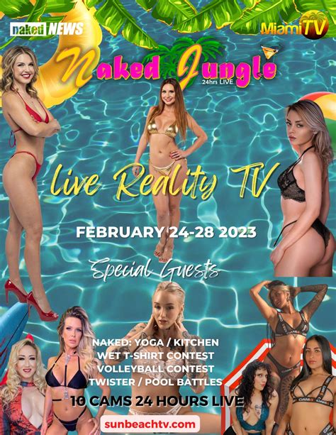 Naked News On Twitter RT Miamitv Coming Live February 24 28