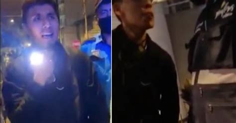 Miraflores Hombre Escupe A Fiscalizador Tras Ser Intervenido