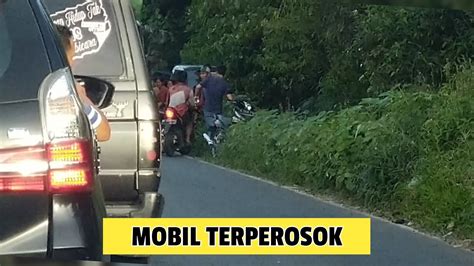 Kecelakaan Mobil Terperosok Di Jalan Lintas Curup Lubuk Linggau Youtube