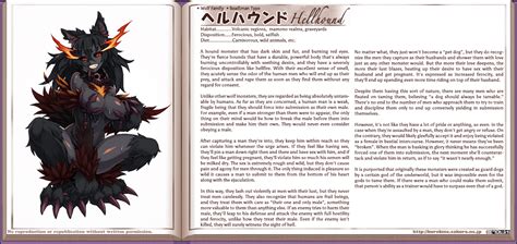 Hellhound Monster Girl Encyclopedia Drawn By Kenkou Cross Danbooru