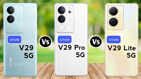 Vivo V29 Vs Vivo V29 Pro Vs Vivo V29 Lite YouTube