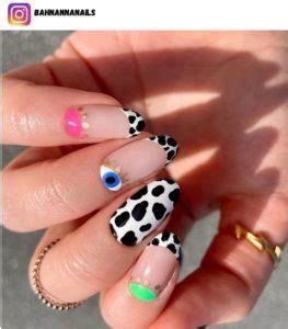 Cute Cow Nail Art Designs For Nerd About Town