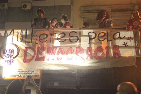 Luta Pela Democracia Re Ne Mulheres De Pernambuco
