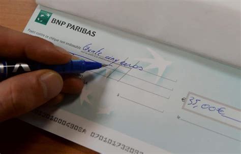 Comment Remplir Un Ch Que Bnp Paribas Foxoo
