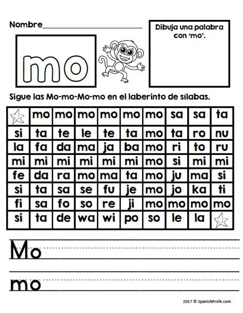 Letra M Ma Me Mi Mo Mu Spanish Profe Classroom Language Picture