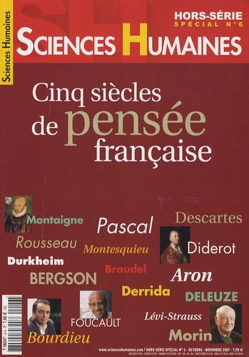 Sciences Humaines Hors série spécial N Cinq Nicolas Journet